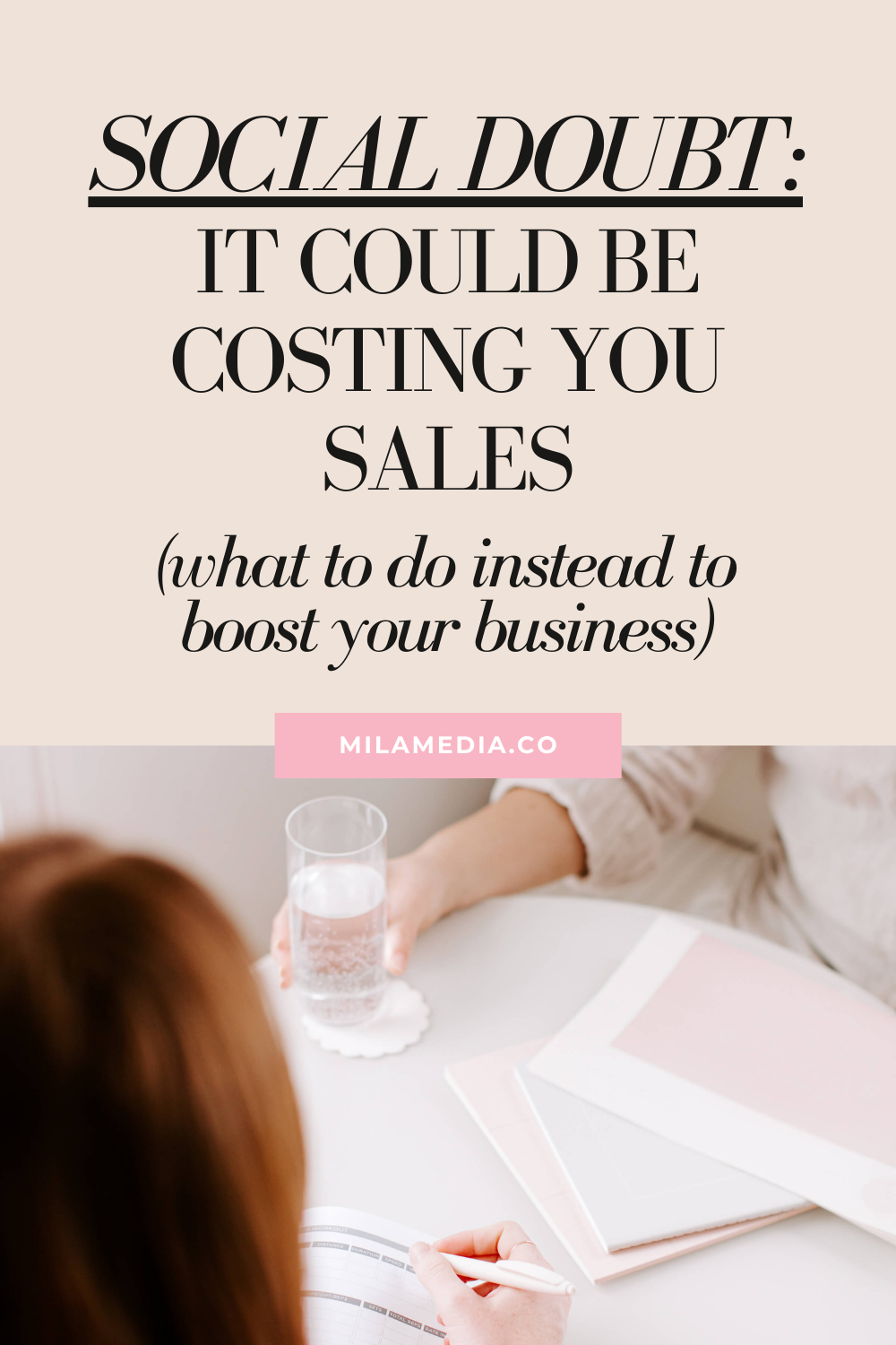 Social Doubt: It Could be Costing You Sales - MILA Media Co.